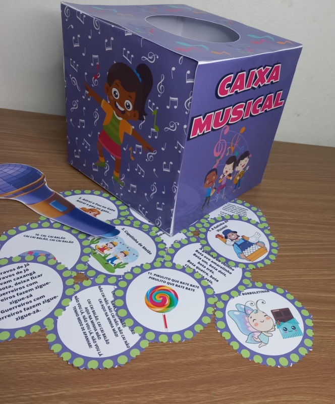 Caixa musical – Profe Rose Chamba