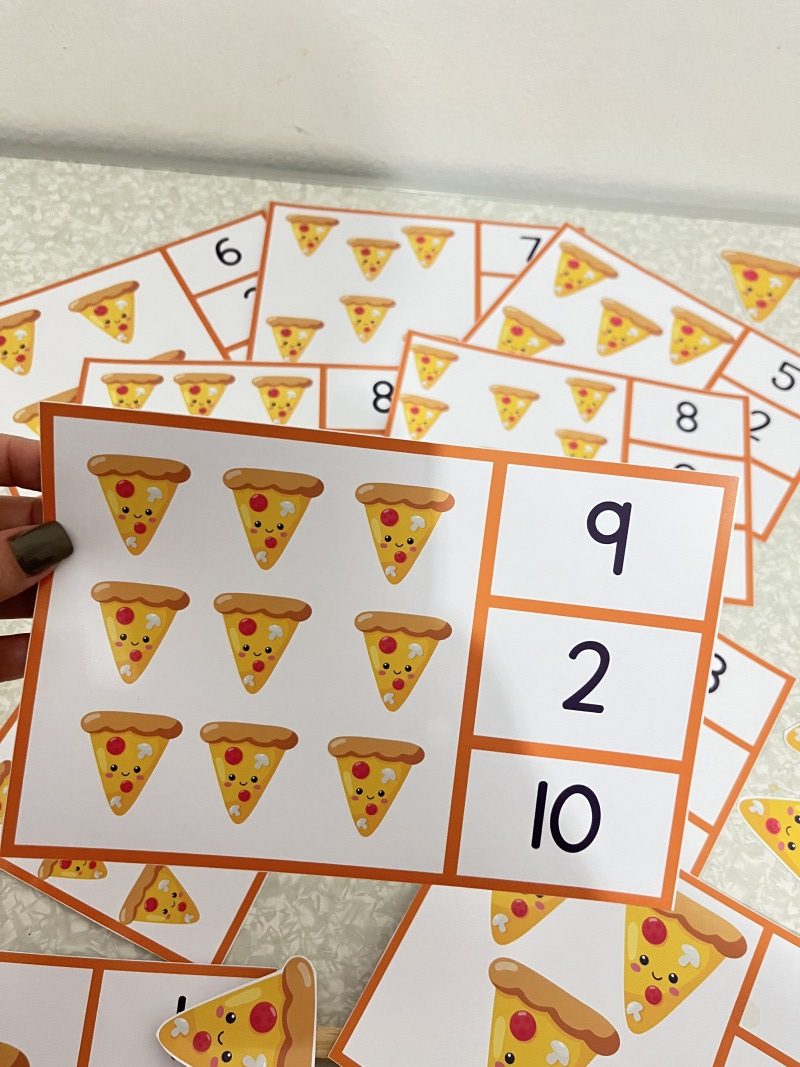 Pizza dos Números – Profe Rose Chamba